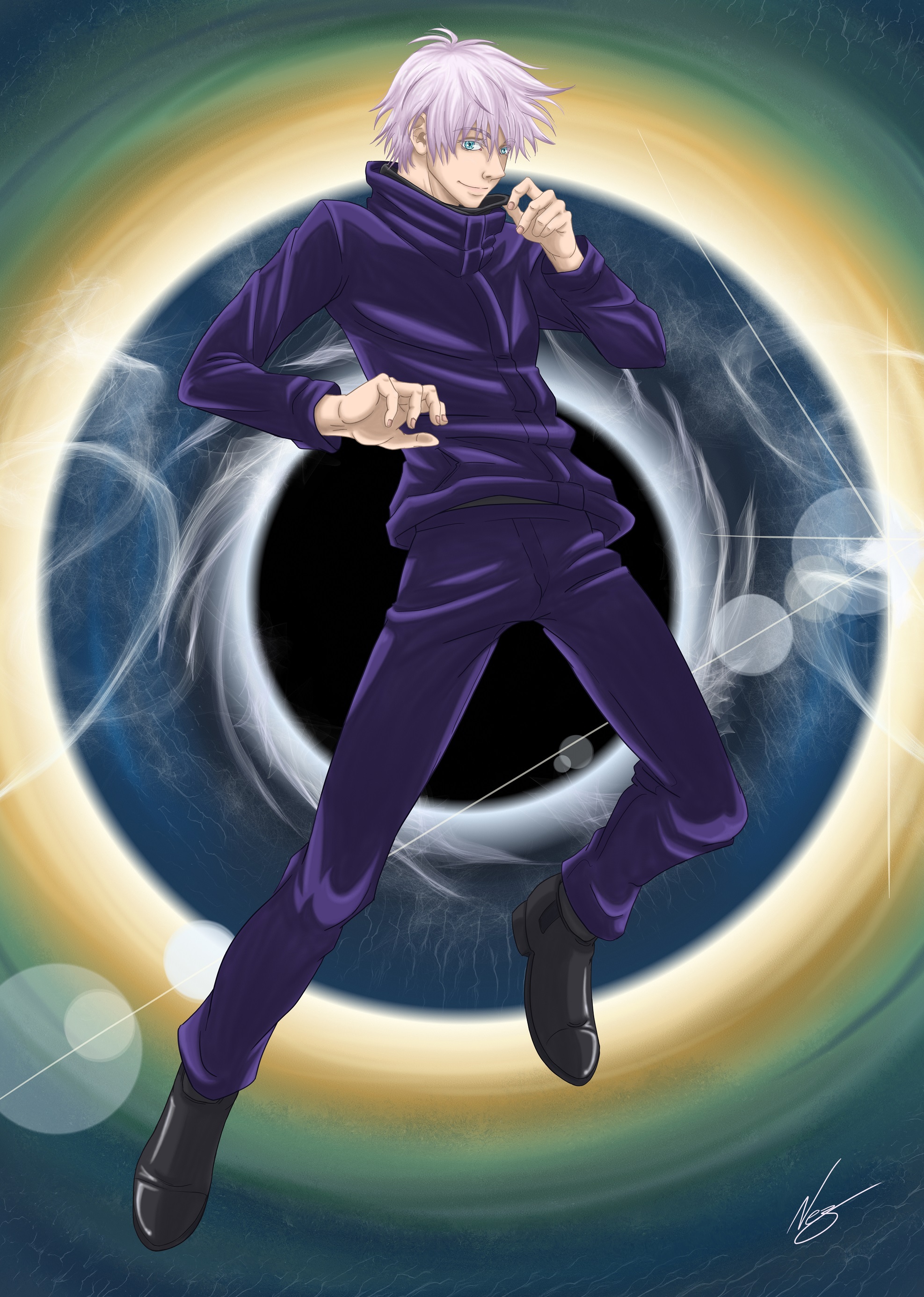 Satoru Gojo Full BG no Shadow small | Whims from Valadae