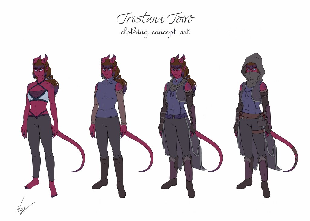 Concept Art – Clothing for Characters | Whims from Valadae