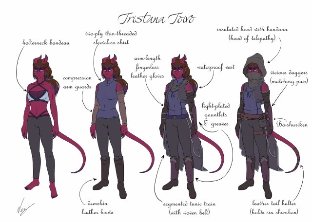 Concept Art – Clothing for Characters | Whims from Valadae